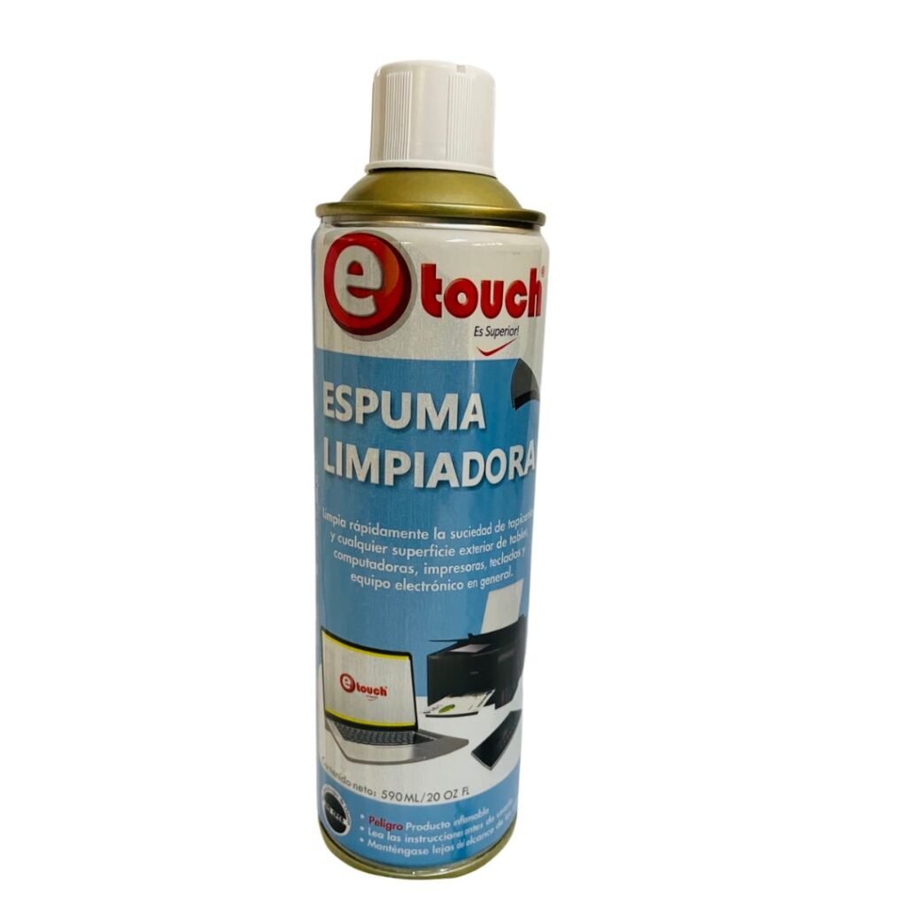 Espuma Limpiadora de 20 Onzas, Etouch | Electrónica Alpha Guatemala
