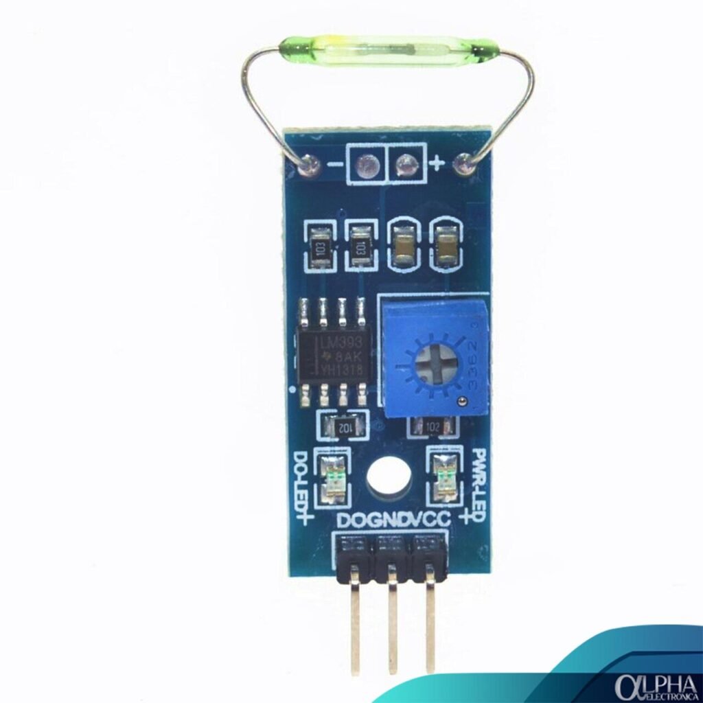 Módulo Sensor Magnetico Reed Switch Digital | Electrónica Alpha Guatemala
