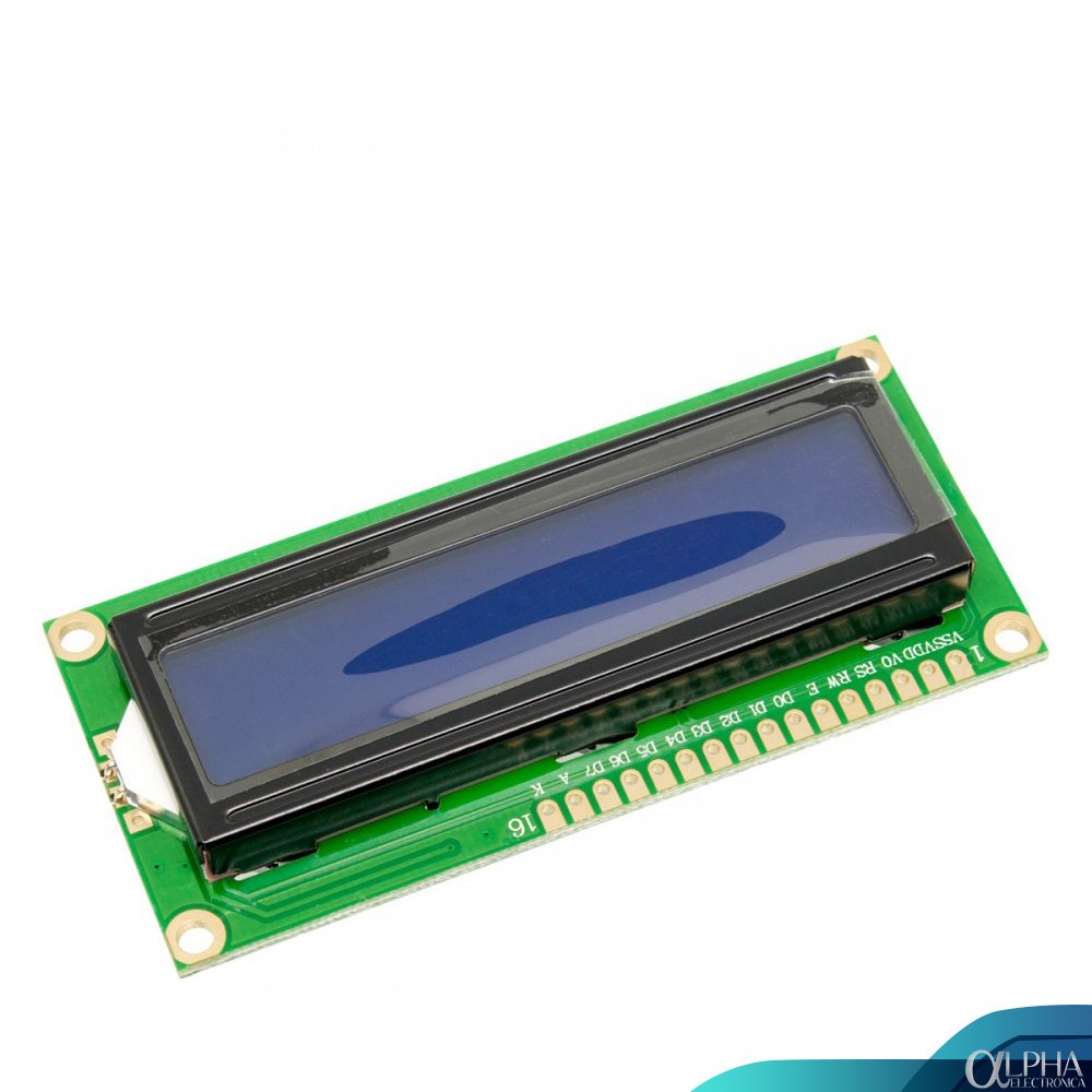 Pantalla LCD 16x2 | Electrónica Alpha Guatemala Pantalla LCD 16x2 | Electrónica Alpha Guatemala