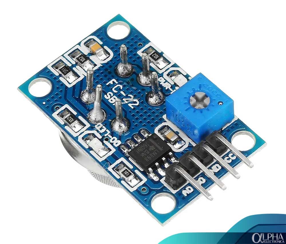 Modulo Sensor De Gas MQ-6 | Electrónica Alpha Guatemala Modulo Sensor De Gas MQ-6 | Electrónica Alpha Guatemala