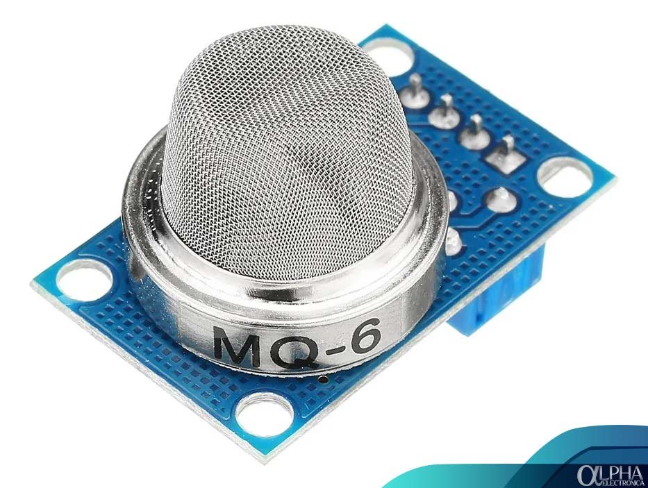 Modulo Sensor De Gas MQ-6 | Electrónica Alpha Guatemala Modulo Sensor De Gas MQ-6 | Electrónica Alpha Guatemala