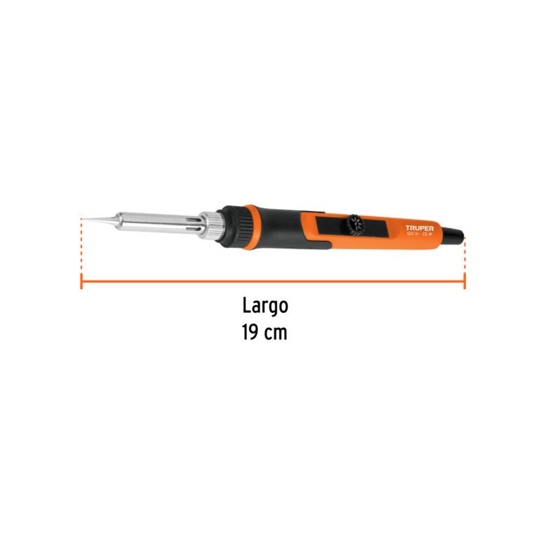 Cautín Profesional Regulable de 25W - Truper | Electrónica Alpha Guatemala